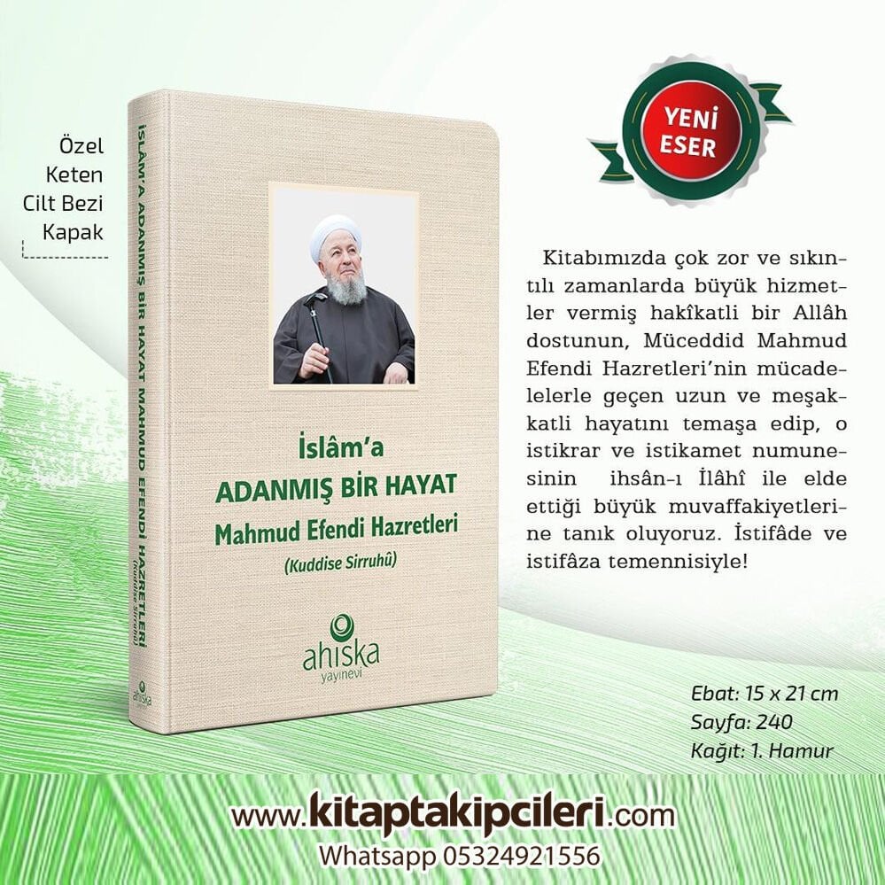 İslama Adanmış Bir Hayat Mahmud Ustaosmanoğlu Efendi Hazretleri K.S ...