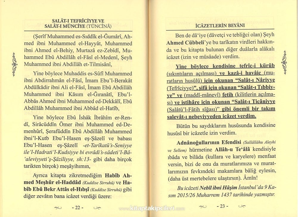 Salatı Tefriciye Ve Salatı Münciye Tüncina, Bütün Sıkıntıları Açacak ...